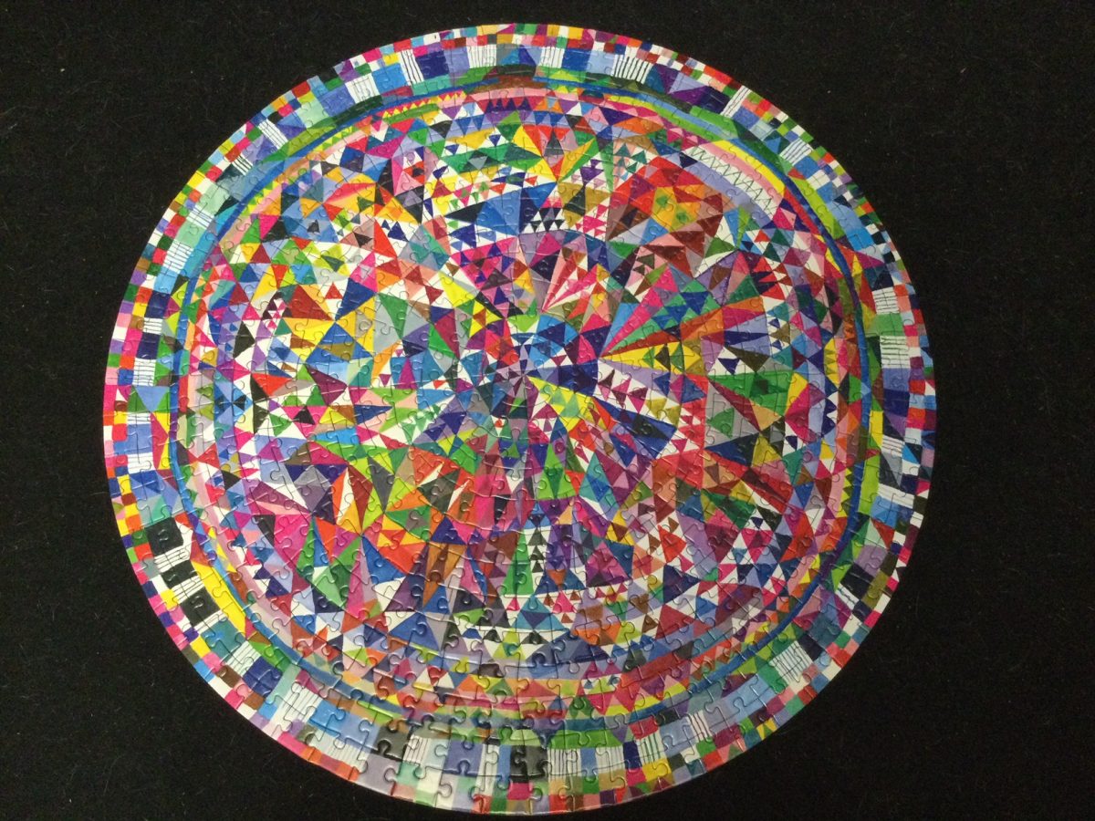 Triangle Pattern - Jigsaw Puzzle from eeBoo Games | Small Thoughts ...