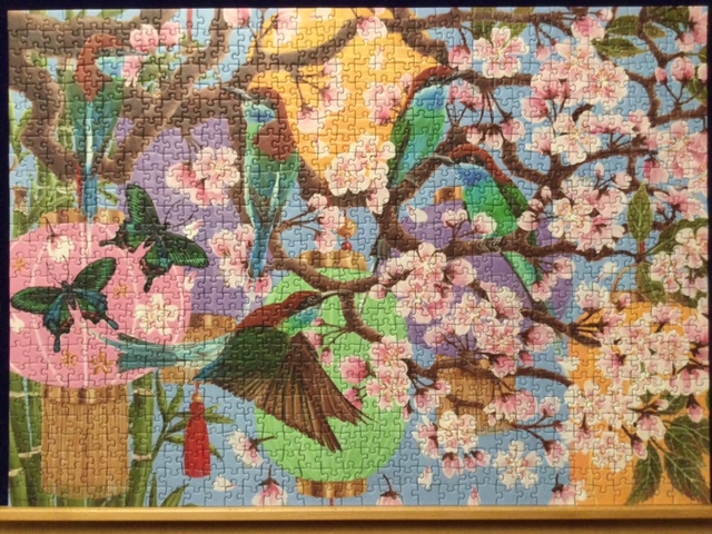 Cherry Blossom Time - Puzzle by Artist Veronique Oodian_+| Ravensburger ...